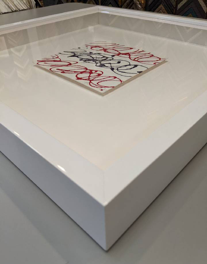 Framing techniques for small art | Houston Picture Framing