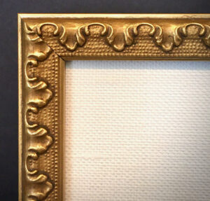 Triple mats with linen | Fastframe Houston Picture Framing