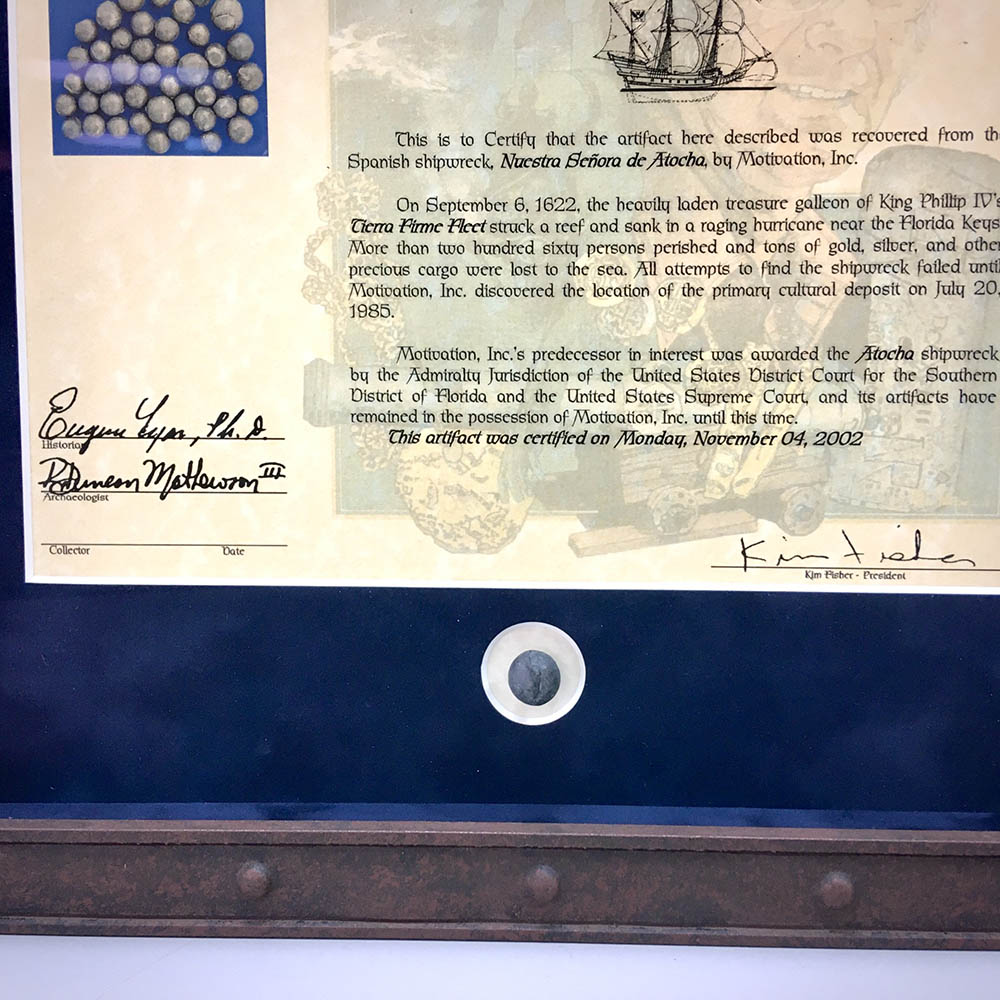 17th Century Musket Ball Display | Fastframe Houston Picture Framing